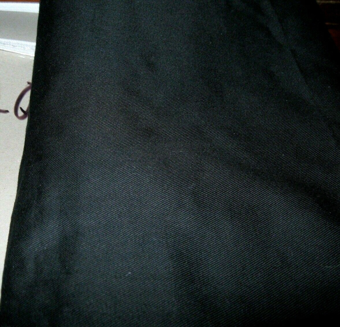 STYLE SELECTIONS Drape Curtain Corded Envelope Tab Black Aspen Twill ...