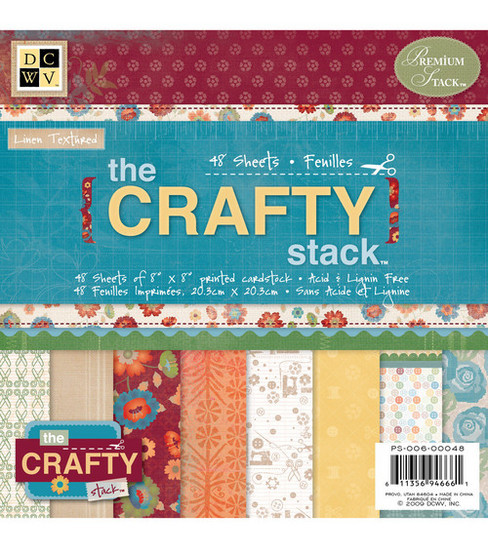 DCWV The Crafty Stack 48 Sheets Cardstock - NEW | eBay