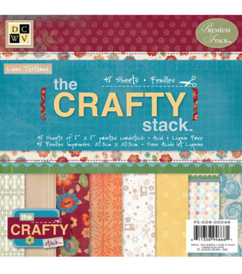DCWV The Crafty Stack 48 Sheets Cardstock - NEW | eBay