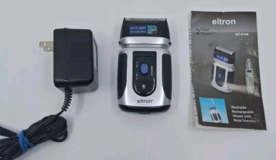 Eltron Compact Wet/Dry Rechargeable Shaver-EL 5106-Charger And ...