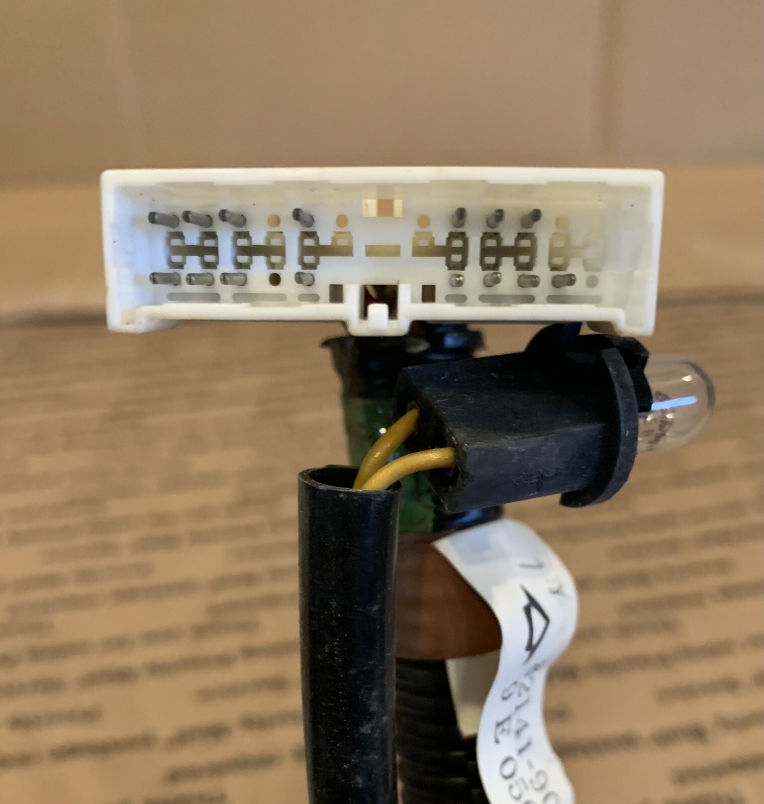 88-90 FJ62 Toyota Land Cruiser MPH Speedometer Wire Harness OEM 82141 ...