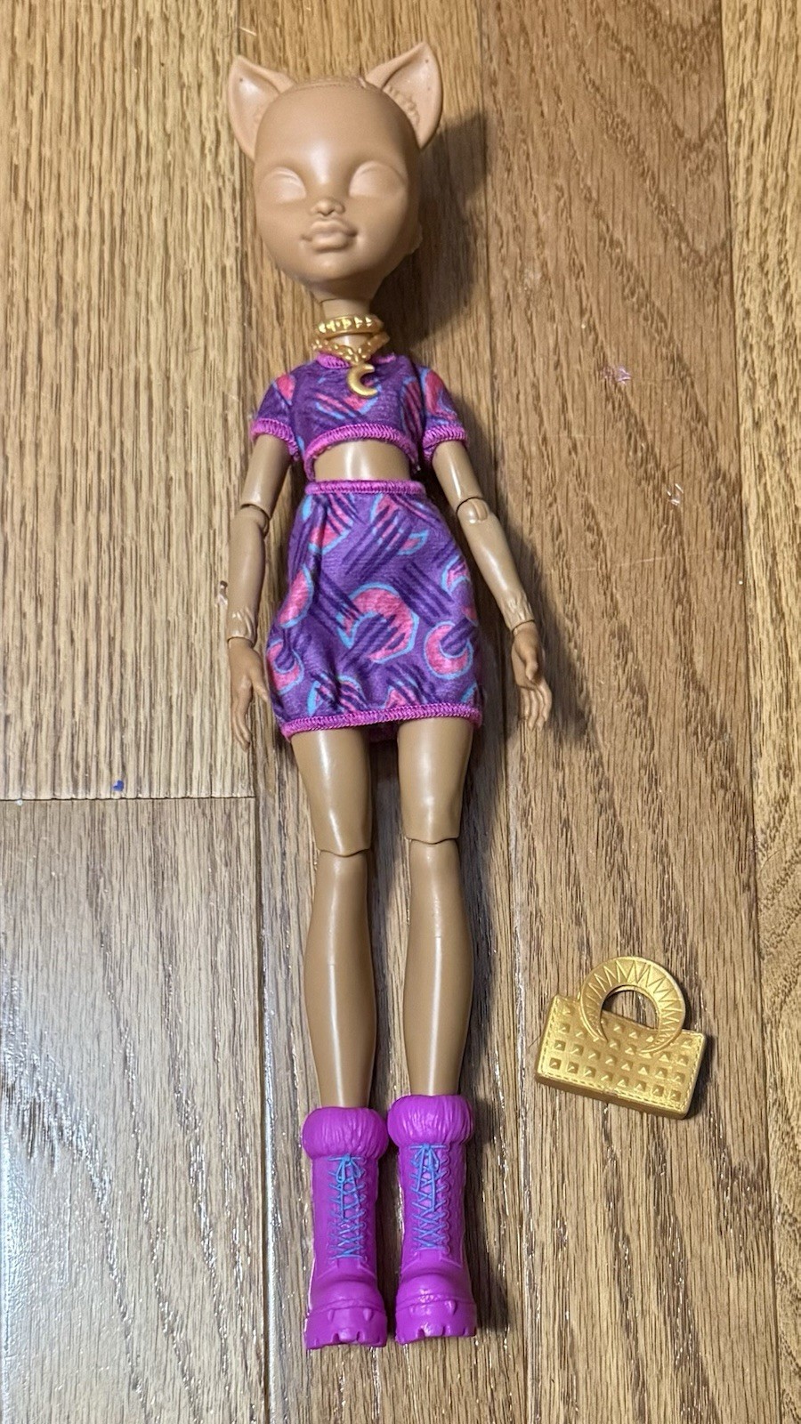 Monster High Gen 3 Blank Clawdeen Wolf Base With Clothes And ...