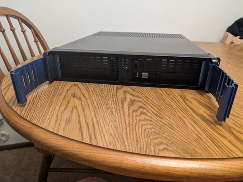 istarusa D-200SEA 2U rack mount PC case with blue doors | eBay