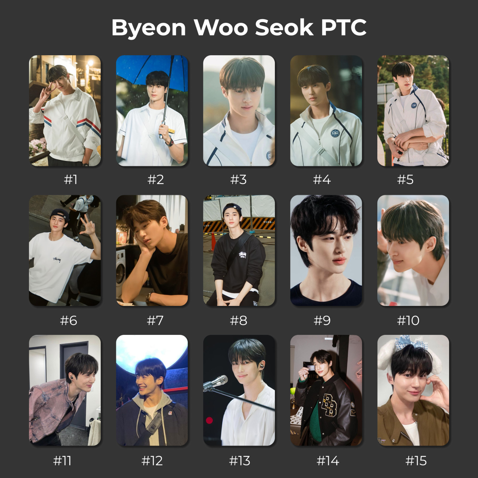 Byeon Woo Seok aka Ryu Seon Jae 'Lovely | Grelly USA