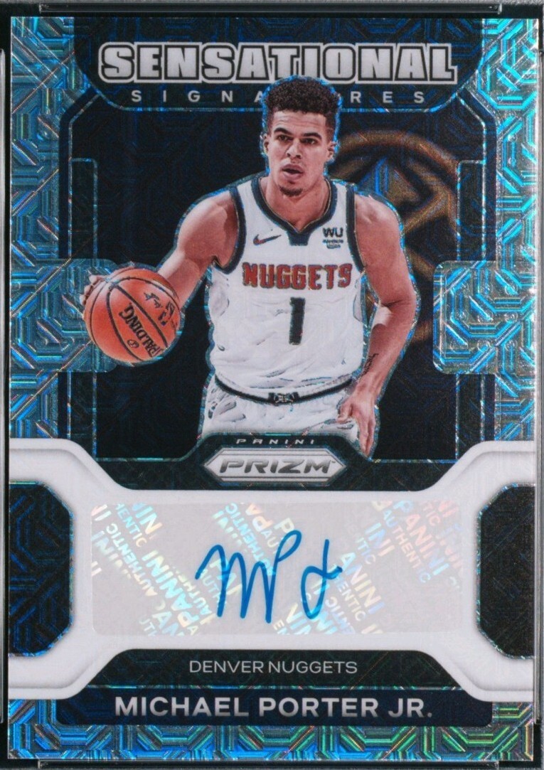 2021-22 Panini Prizm - Sensational Signatures Michael Porter Jr. #SS ...