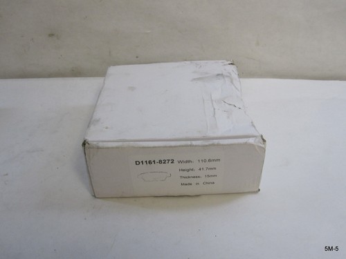 Disc Brake Pad Set-CQ Disc Brake Pad Bendix D1161 for sale online | eBay