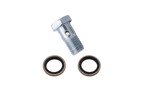 Filter Head Banjo Connector Bolt M12 3903035 w/ 3963983 washer Dodge 5. ...