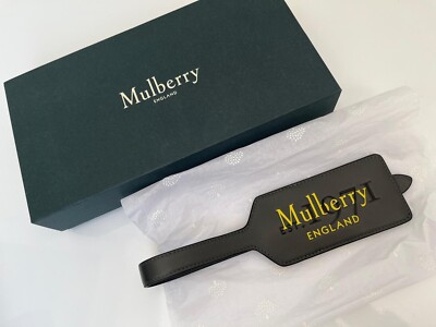 Mulberry Luggage Tag Asphalt | eBay UK