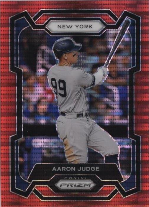 2024 Panini Prizm - Aaron Judge #29 Red Pulsar Prizm /399 for sale ...