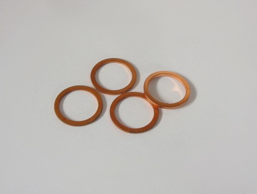 4X Copper Washer 12X15.5 Vgl.Nr. 90012305520 N0138128 N0138122 | eBay