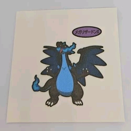 Mega Charizard X Pokémon Deco Character Sticker Seal Pokemon Bread 192 ...