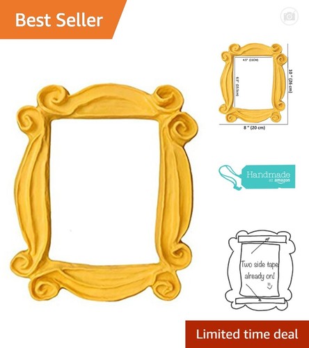 Friends Yellow Frame Peephole - Handmade Replica - Easy Installation ...