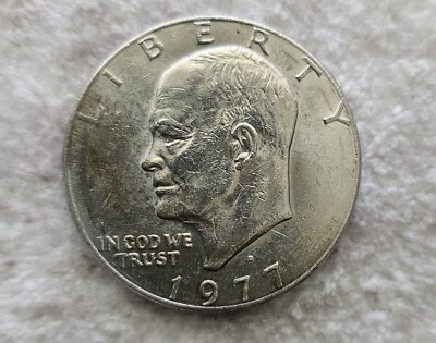 1977 One Dollar Liberty Eisenhower Coin | eBay