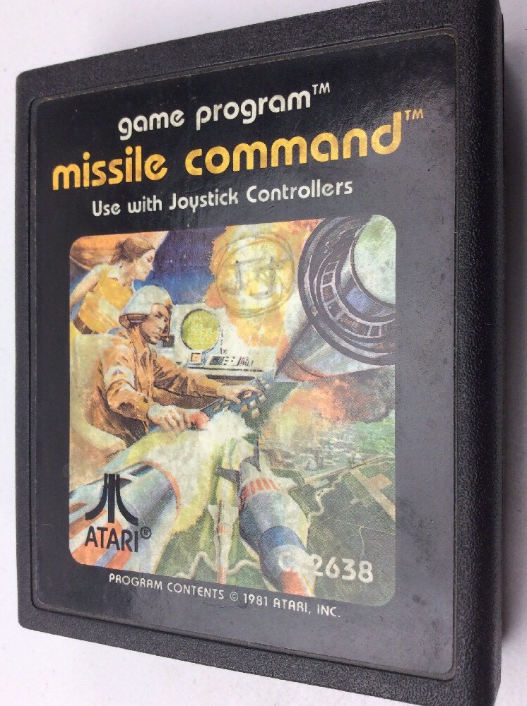Atari 2600 - Missile Command (Picture Label) - game cartridge only - | eBay