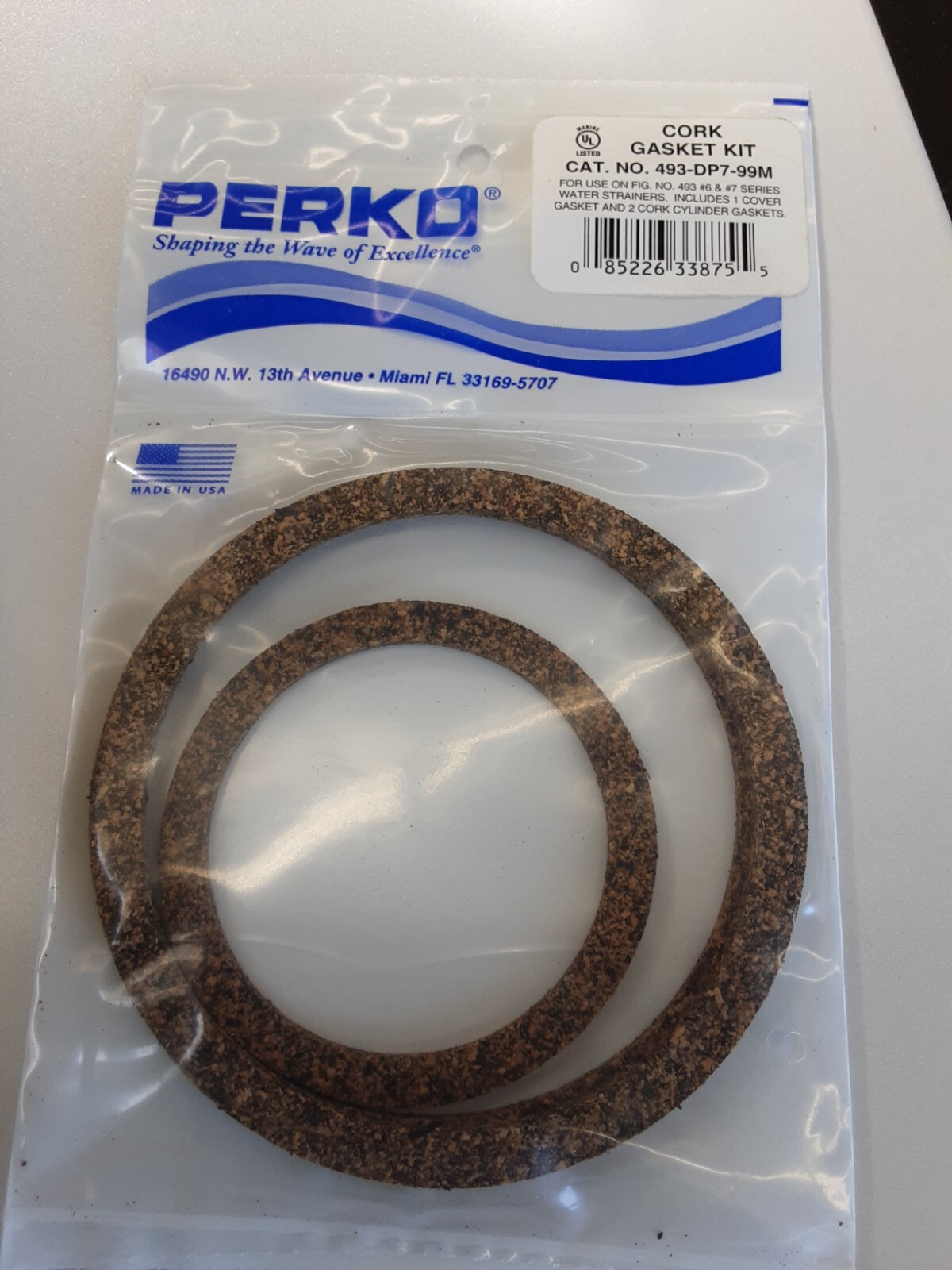 Perko #493-DP7-99M Cork Gasket Kit | eBay
