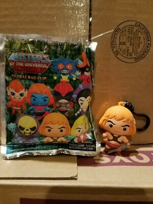 Masters of the Universe MOTU Figural Keychain Backpack Clip Monogram He ...