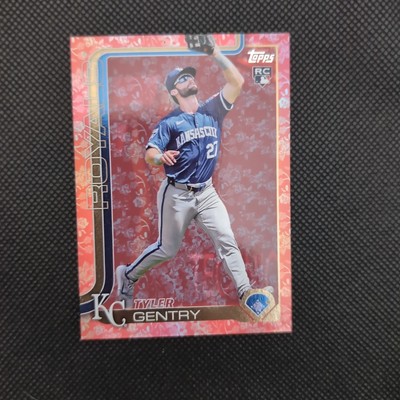 2025 Topps Series 1 - TYLER GENTRY #6 Spring Training Gold Foil /50 (RC ...