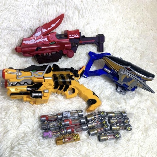 Power Rangers Dino Charge Kyoryuger Morpher Weapon 3p Zyudenchi 14p set ...