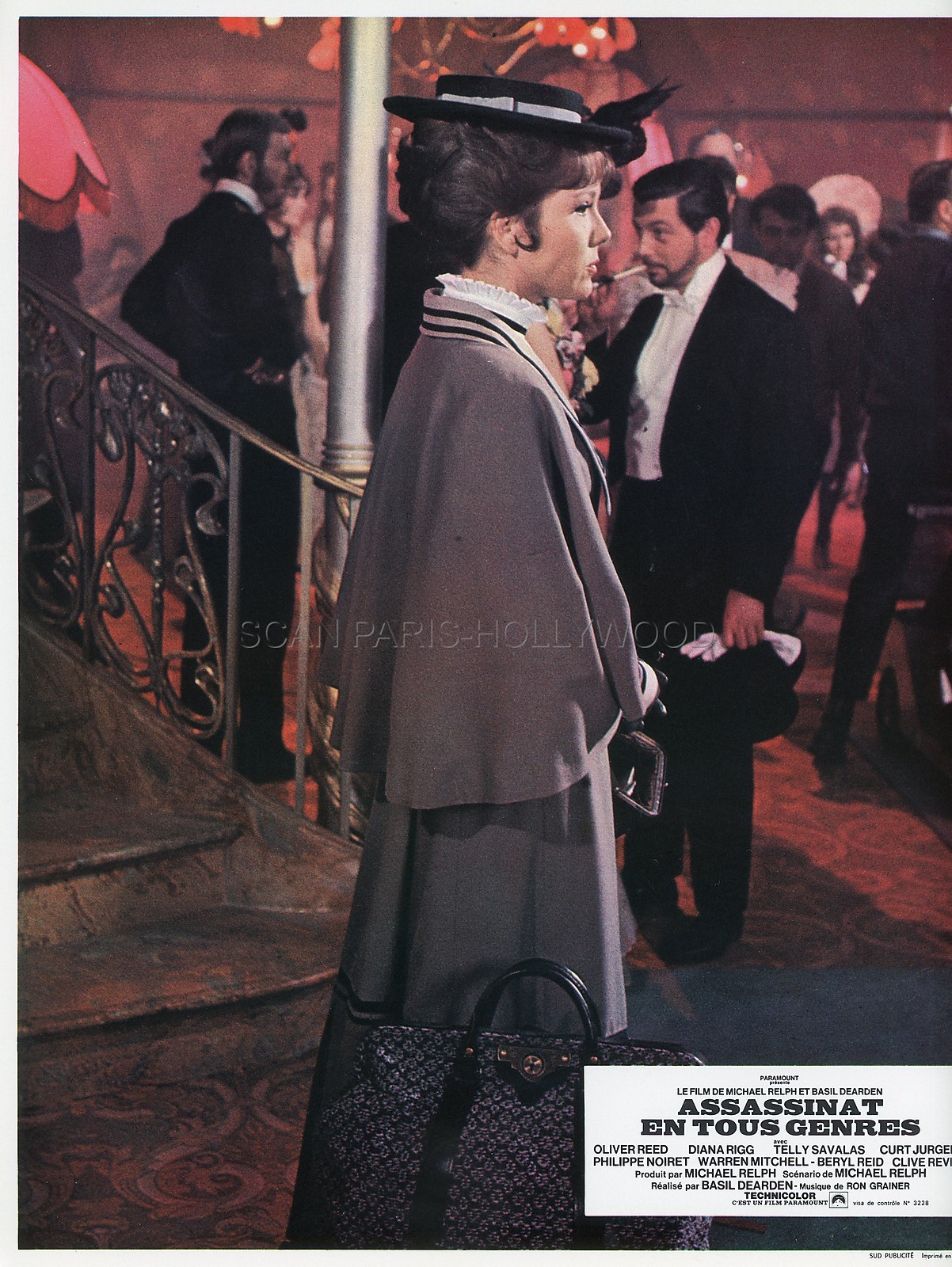DIANA RIGG THE ASSASSINATION BUREAU 1969 VINTAGE LOBBY CARD #2 | eBay
