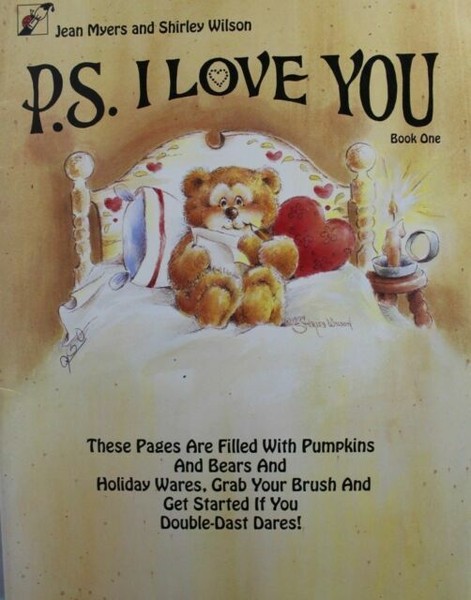 P.s. I Love You Book One by Jean Myers and Shirley Wilson TOLE Painting ...