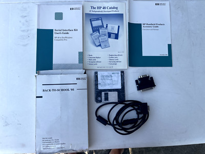 HP 48GX SERIAL Interface Kit PC CABLE HP 48 HP48 GX S SX G HP48GX - OEM ...