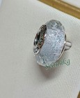 Pandora FROSTY MINT Shimmer Faceted Murano Glass Charm Silver925ALE NEW ...
