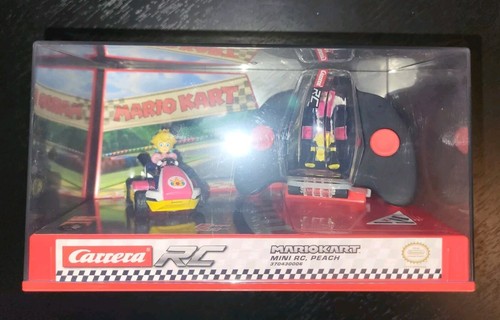 Carrera Nintendo Mario Kart Mini RC Princess Peach Remote Control Car ...
