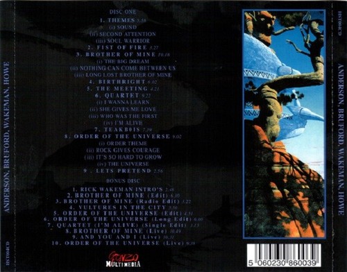 Anderson Bruford Wakeman Howe by ABWH (CD, 2010, 2 Discs, Gonzo ...