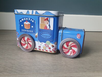 Sweetie Express Decorative Collectable Tin Truck Van Blue Free | eBay