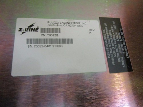 Pulizzi Engineering Z-Line Power Controller, Model: T9092B. Unused Open ...