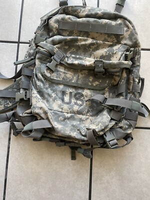 Assault Pack Backpack WITH Stiffener US ARMY USGI ACU Molle II | eBay