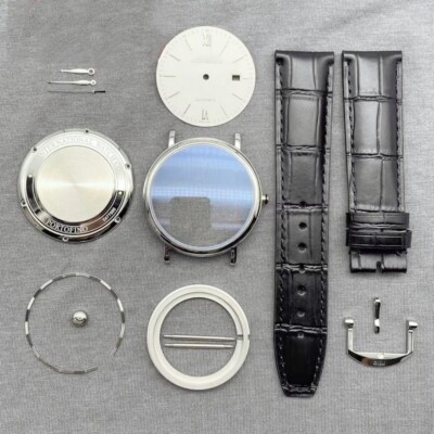 40MM Stainless Steel Watch Case With Band Kit For IWC Protofino 2824 ...
