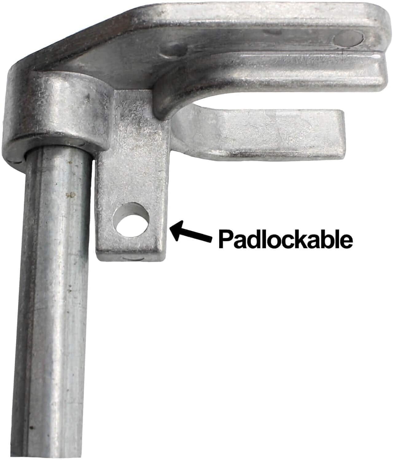 36" Chain Link Drop Rod/PIN Latch for 1-3/8" Frame Double Gate Chain ...