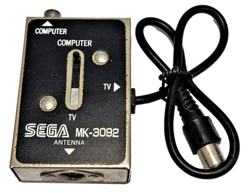 Genuine SEGA Master System RF Switch MK-3092 Aerial Splitter Box | eBay ...