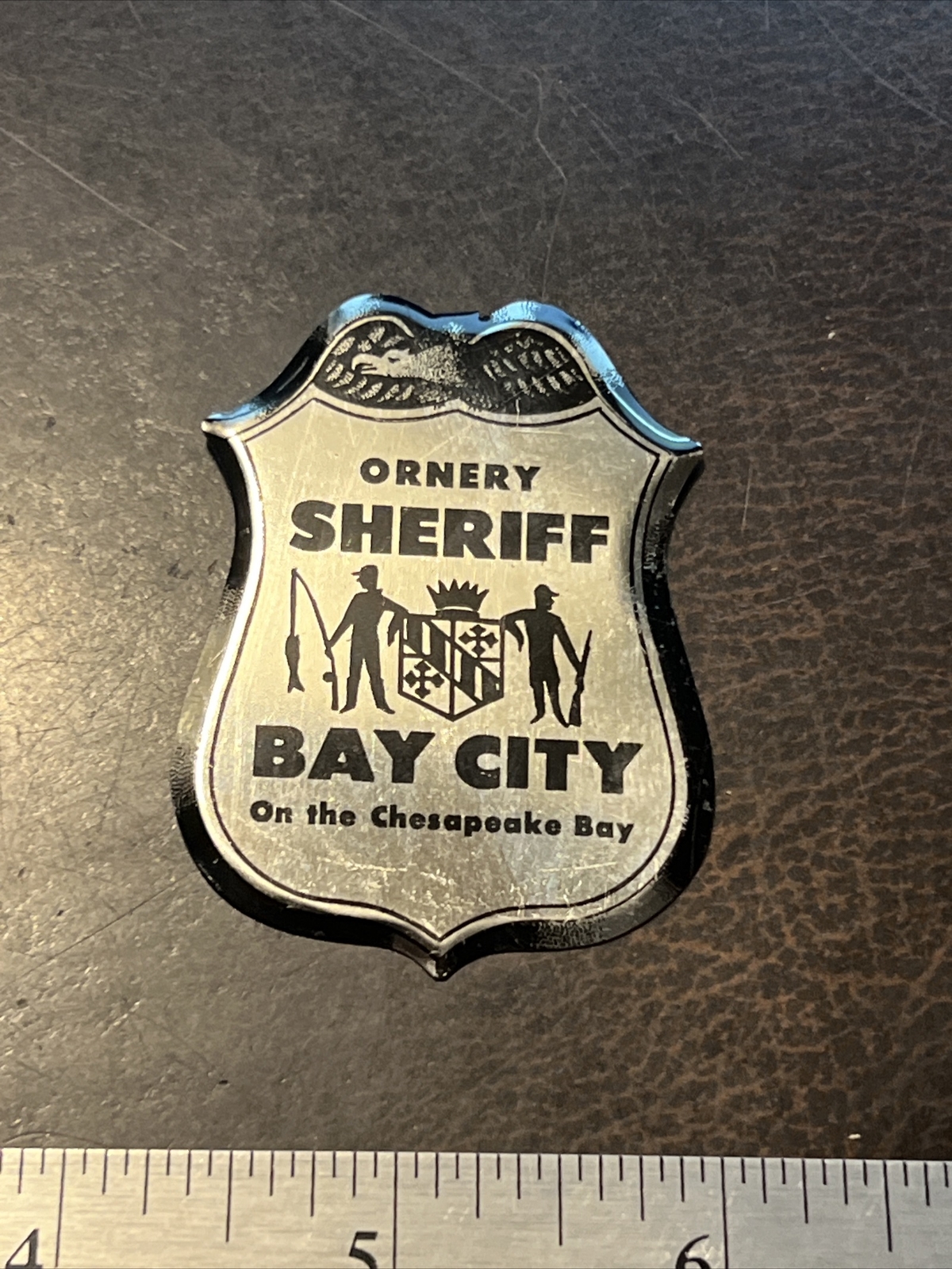 Vintage Child’s Badge Bay City Sheriff Ornery Chesapeake Bay | eBay