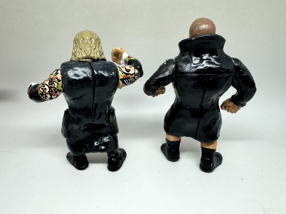 WWF WWE WCW AEW CUSTOM HASBRO BUTCHER & BLADE WRESTLING FIGURE MATTEL ...