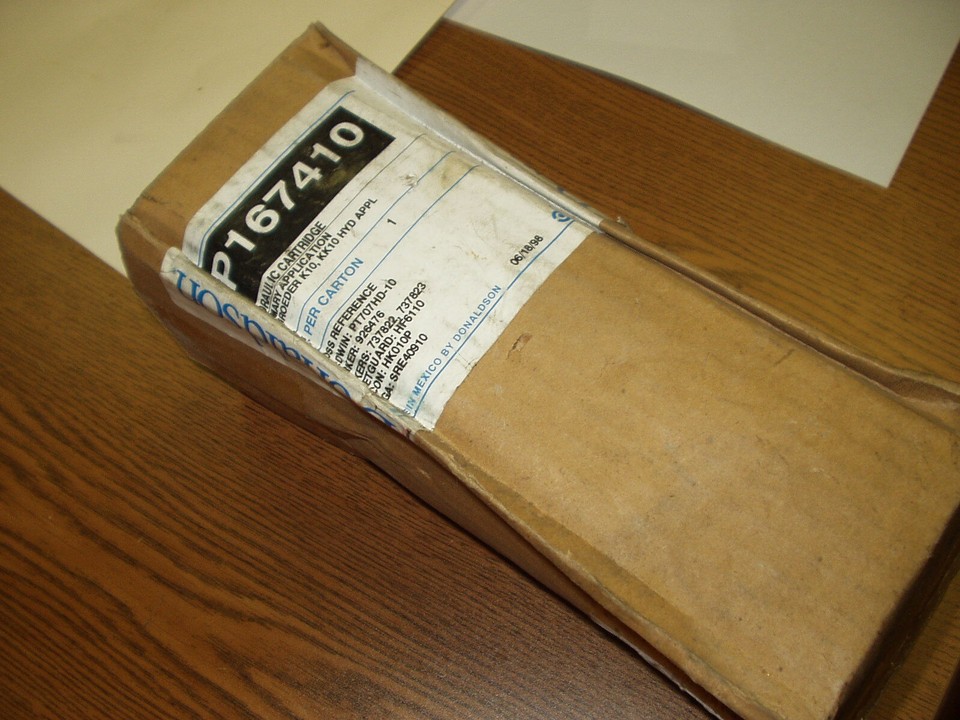 DONALDSON HYDRAULIC FILTER CARTRIDGE P167410 NIB | eBay