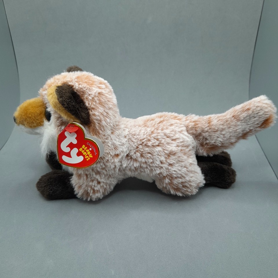 TY Beanie Babies Frederick the Red Fox Plush 6" Stuffed Animal ...