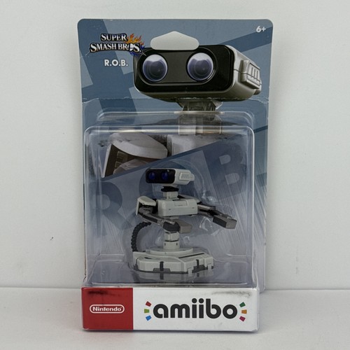 Nintendo Amiibo R.O.B. Rob Figure - Super Smash Bros. Series New NIB ...