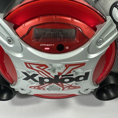 Sony Xplod CFD-G505 Mega Bass AM FM Radio CD Cassette Boom Box w ...