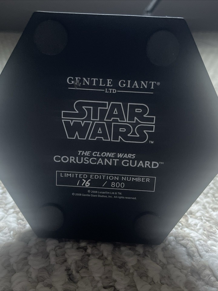 Gentle Giant Animated Maquette Star Wars Red Coruscant Guard Clone ...