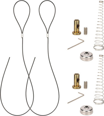 Gate Latch Cable Pull, Spring-Loaded Latch Kit for Wooden Fence Gates ...