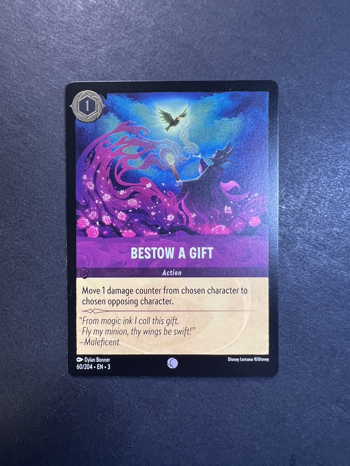 Bestow A Gift - 60/204 Holo - Cold Foil Disney Lorcana: Into the ...