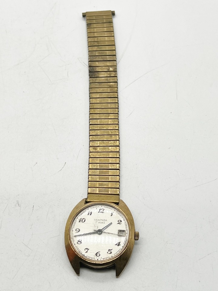 VINTAGE GENTS OLD SEKONA WRISTWATCH WATCH 17 JEWELS | eBay