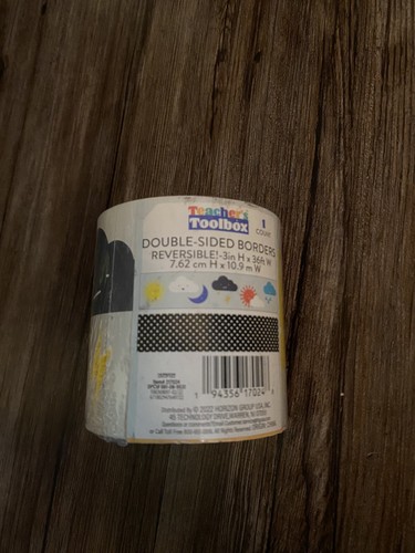 Teachers Toolbox DOUBLE-SIDED BORDERS REVERSIBLE! Sun Moon | eBay