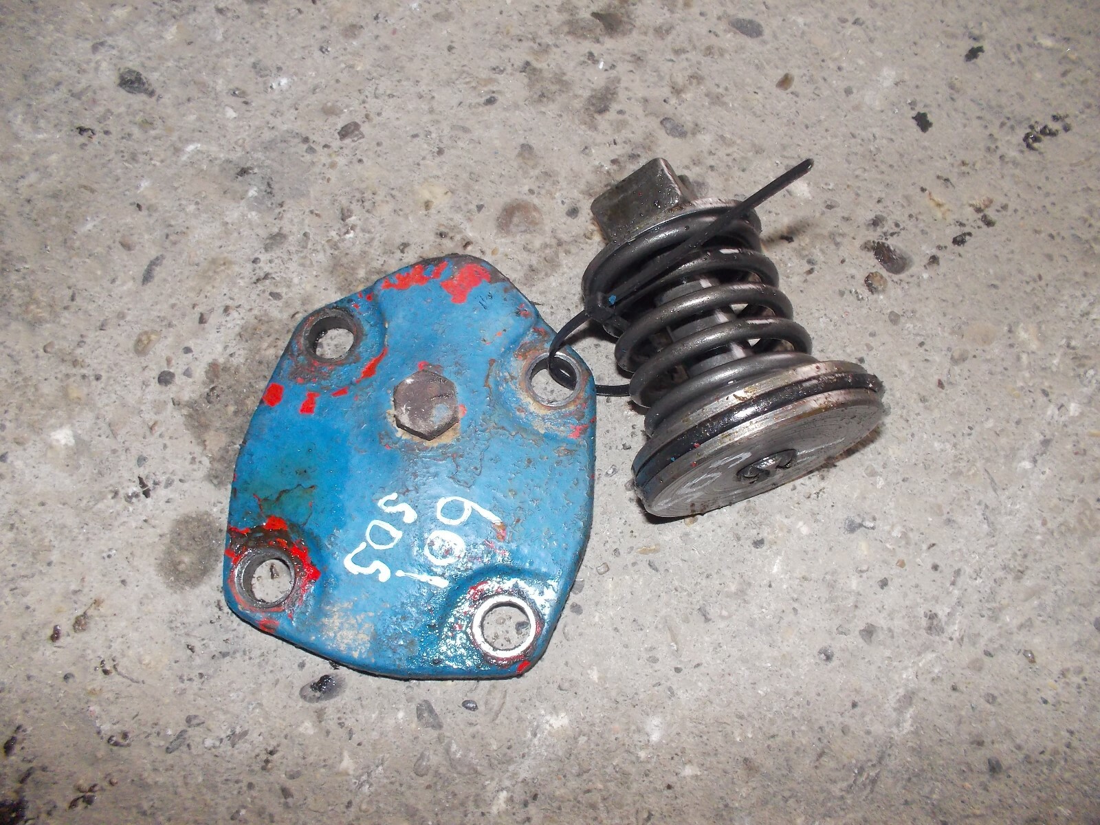 Ford 601 WM tractor Orignal Select O Speed SOS transmission cover panel ...