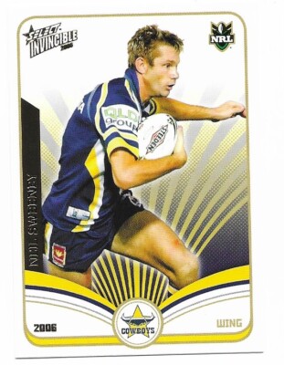 2006 NRL SELECT INVINCIBLE COWBOYS NEIL SWEENEY # 96 CARD | eBay