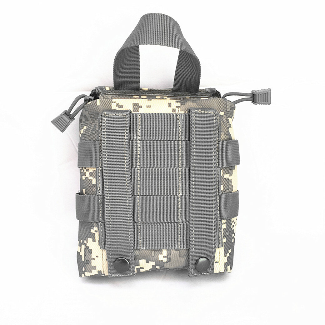 Tactical Molle Medical Pouch Military Rip-away First Aid Kit IFAK EMT ...