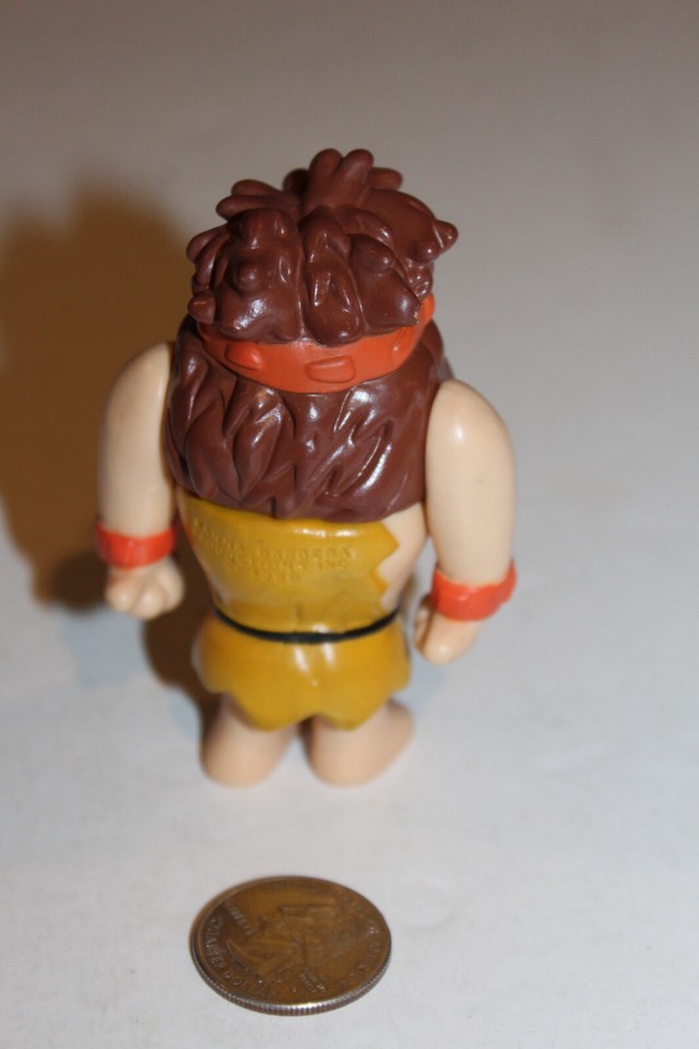 RARE VTG 1986 Flintstone Kids 3" Rocky Ratrock Figure Hanna Barbera ...