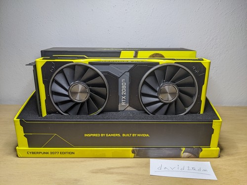NVIDIA RTX 2080 Ti Cyberpunk 2077 LE Limited Edition GPU Graphics Card ...